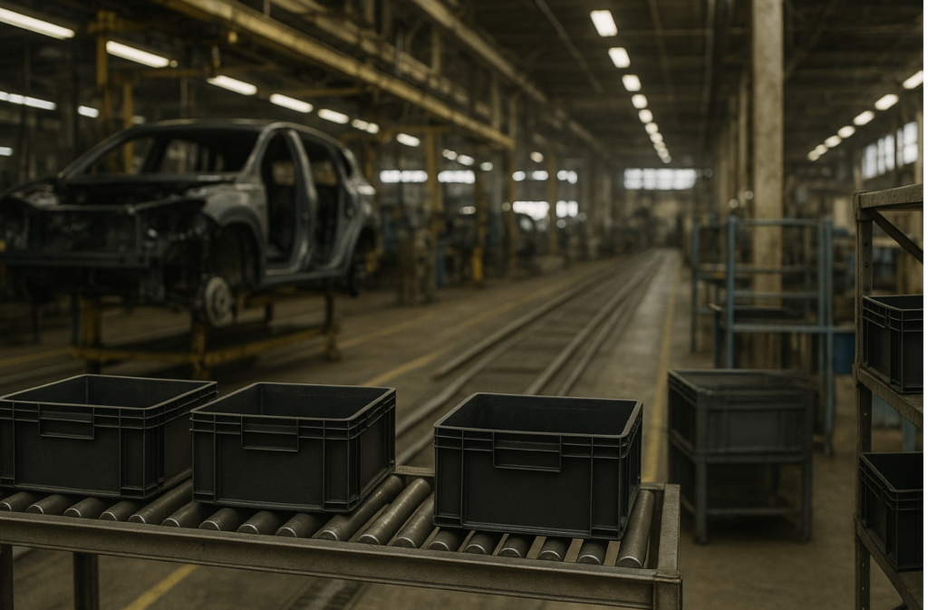 Reusable packaging in the automotive industry - Horus